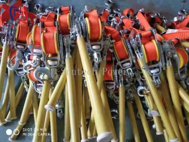 FRP Handle Chain Lifting Hoist Insulated Tightener product photo