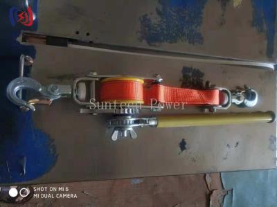 China FRP Handle Chain Lifting Hoist Insulated Tightener  Non Conductive for sale