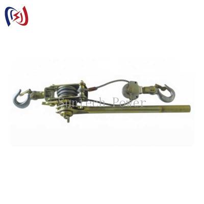 China 1200mm - 1500mm Ratchet Cable Puller Withdrawing Wire Tighter Transmission Line Stringing Tools for sale