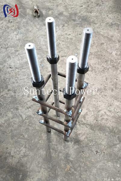Quality Complete Anchor Bolt Set for Transmission Towers 1 Year Warranty for sale