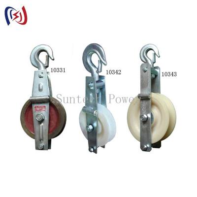 China Fiber Optic Stringing Blocks 5KN-20KN Transmission Stringing Blocks for sale