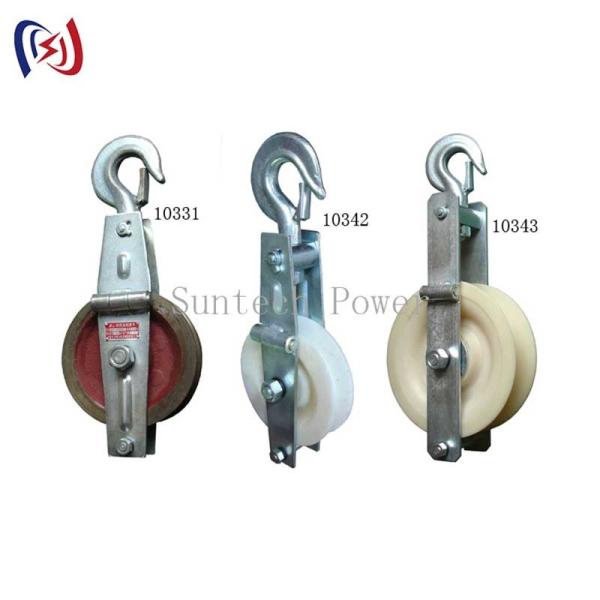 Quality Fiber Optic Stringing Blocks 5KN-20KN Transmission Stringing Blocks for sale