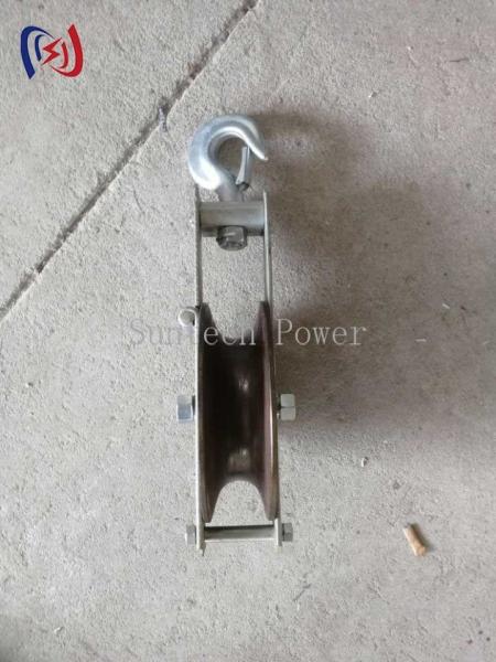 Quality Fiber Optic Stringing Blocks 5KN-20KN Transmission Stringing Blocks for sale
