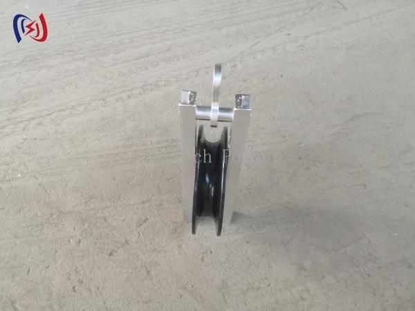 Quality High Speed Turning Block Single Steel Sheave Conductor Fiber Optic Stringing for sale