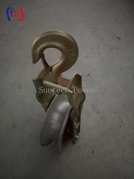 Quality Nylon Or Aluminum Sheave Universal Stringing Block 5KN-20KN Rated Load for sale