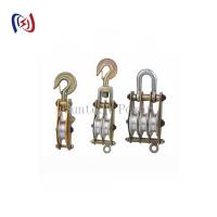 Quality Aluminum Sheave Hoist Tackle 10KN-100KN Rope Hoist Block And Tackle for sale