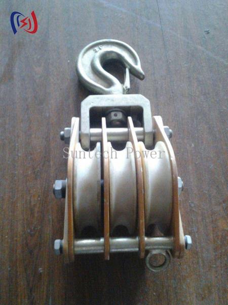 Quality Insulated Heavy Duty Block And Tackle 50KN Mini Block And Tackle for sale