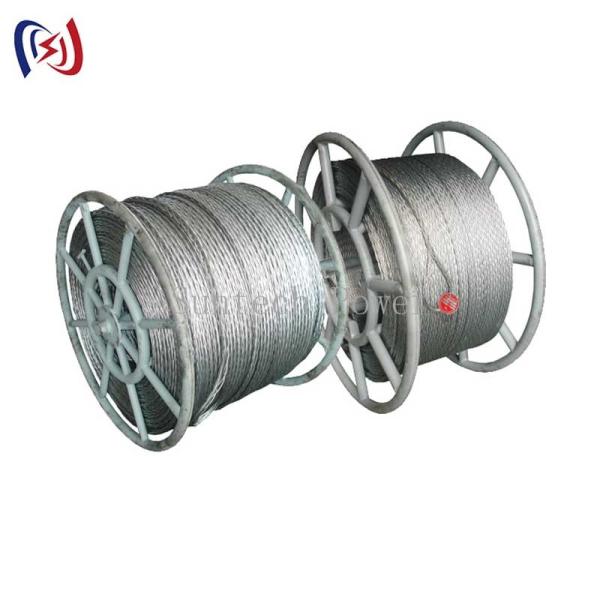 Quality 9mm-42mm Pilot Wire In Transmission Line Galvanized Braided Anti Twist Wire Rope for sale