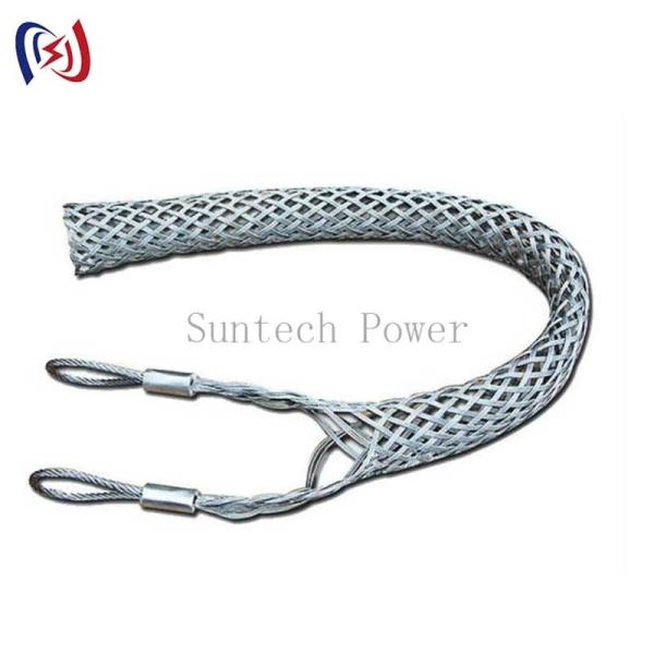 Quality 12 - 150mm Pilot Wire Cable Mesh Sock Joints Overhead Transmission Line Tools for sale