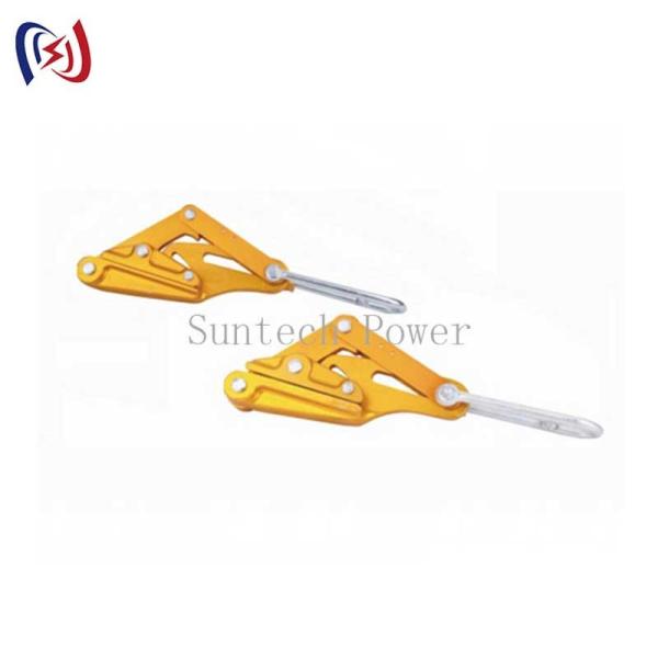 Quality Aluminum Alloy Insulated Metal  Steel Cable Clamps Stringing Tools Conductor Gripper for sale