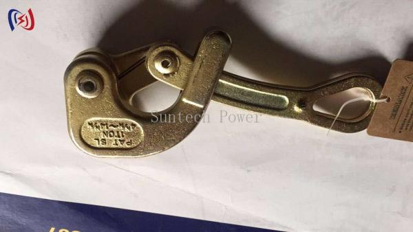 Quality 10-30KN Automatic Come Along Clamp Universal Rope Pulling Clamp for sale