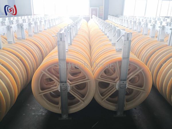 Quality 150KN Transmission Stringing Blocks ACSR720 Conductor Wire Stringing Blocks for sale