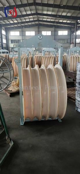 Quality 150KN Transmission Stringing Blocks ACSR720 Conductor Wire Stringing Blocks for sale