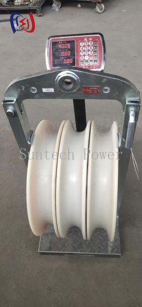 Quality 508 Series Stringing Block Rubber Lined Aluminium Sheave for sale