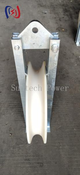 Quality 508 Series Stringing Block Rubber Lined Aluminium Sheave for sale