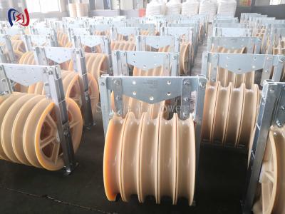 Cina Pulegge per infilaggio cavi anti-torsione 26KG - 150KG Nylon con corda grande in vendita