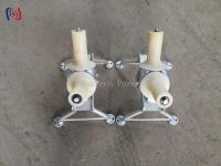 China One Way / Two Way Cable Turning Roller 10KN Wire Pulling Rollers for sale
