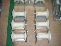 China Pithead Cable Roller Pulley SH130S 10KN Cable Pulling Sheaves for sale