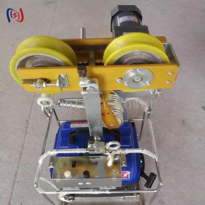 China Horizontal 350N OPGW Self Moving Traction Machine Transmission Line Stringing Tools for sale