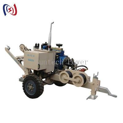 China Underground Cable Pulling Machine 25KN-350KN Fiber Cable Pulling Machine for sale
