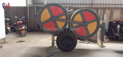 China 40KN Underground Cable Pulling Tools 5KM/H Underground Cable Pulling Equipment for sale