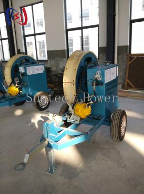China Hydraulic Cable Puller 7.5KN-40KN Conductor Stringing Machine for sale