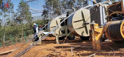 China Hydraulic Cable Puller 7.5KN-40KN Conductor Stringing Machine for sale