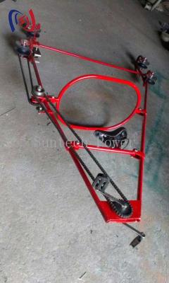 Cina Camionetti di ispezione e biciclette per due conduttori a fascia in vendita