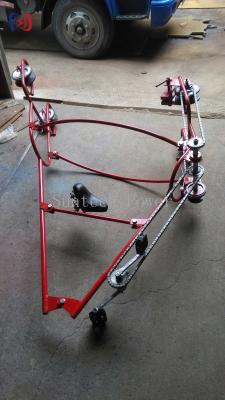 Cina Camionetti di ispezione e biciclette per due conduttori a fascia in vendita