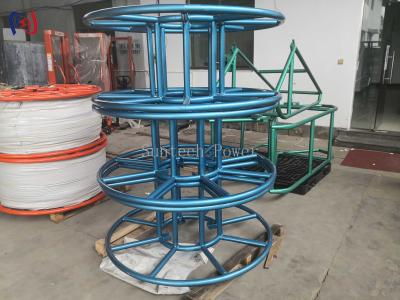 China Electrical Cable Reel Stands Wire Pulling Stands For Overhead Line for sale