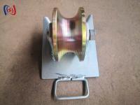 China 10KN 80mm Pithead Cable Roller Underground Cable Installation Equipment for sale
