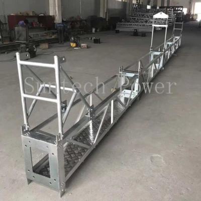 China Transmission Line Metal Work Platform Tower Erection Tools 4M Length for sale