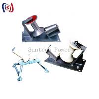 China Corner Cable Roller with 10KN Rated Load and One Way Structure for Cable Pulling Protection for sale