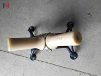 China Corner Cable Roller with 10KN Rated Load and One Way Structure for Cable Pulling Protection for sale