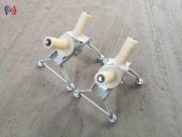 China Corner Cable Roller with 10KN Rated Load and One Way Structure for Cable Pulling Protection for sale
