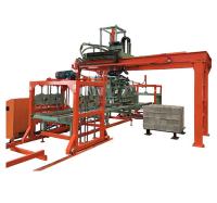 China Auto Brick Stacker Machine Block Cuber Machine for sale