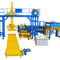 China Automatic Brick Palletizer Concrete  Cement Block Stacker Machine for sale