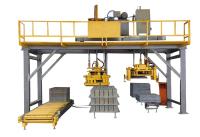 China Auto Brick Collecting Machine Block Stacker Machine for sale