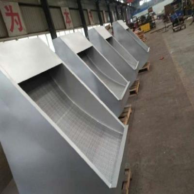China Filtro de tela de curvatura de peneira TPBS em forma de V feito de aço inoxidável SS304/316/duplex à venda
