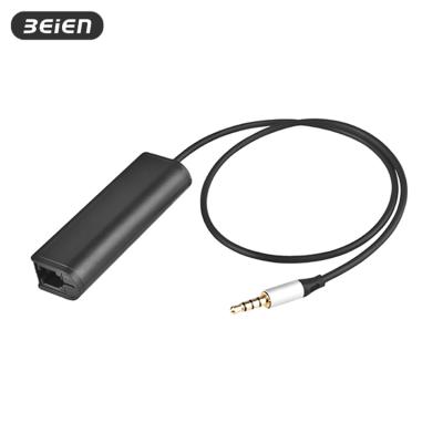 China RJ9 To 3.5mm 4 Pole TRRS Headset Adapter Cable Accessories For Phone Tablet Laptop for sale