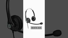 A26 Wired Headphone For Call Center with mic