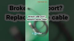 Broken Headset USB port? Replace whole cable #headset manufacturer #headset #cable manufacturer