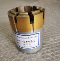 China Impregnated Diamond Core Drill Bit for Geological Exploration for sale
