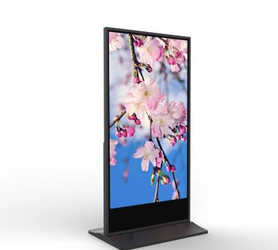 China 100/85/75/65/43/55 inch indoor/outdoor price lcdd advertising display screen kiosk digital signage and displays for sale