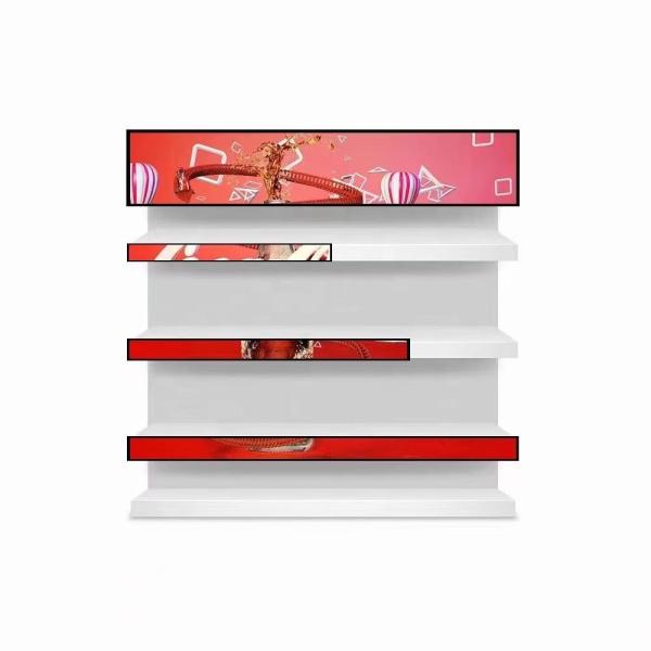 Quality Shelf Edge Stretched Bar LCD Display 23.1 Inch Smart Retail LCD Display for sale