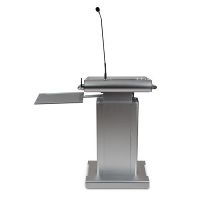 China Podio Multimédia sem fio com microfone e alto-falante 32" tela frontal à venda