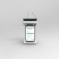 China Wireless Multimedia Podium with 32