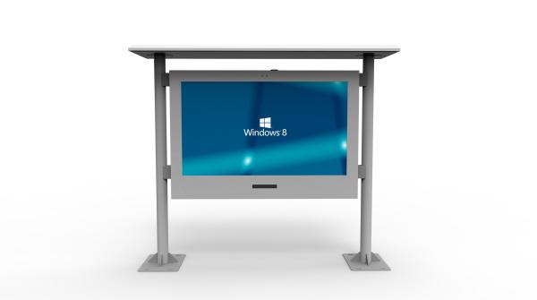Quality Advertising Outdoor Digital Totem LCD Display Media Player Digital Signage for sale