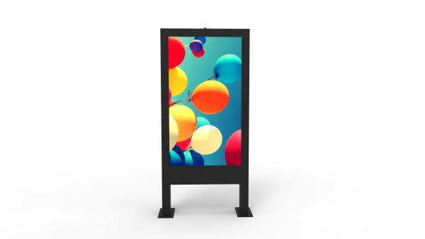 Quality Advertising Outdoor Digital Totem LCD Display Media Player Digital Signage for sale