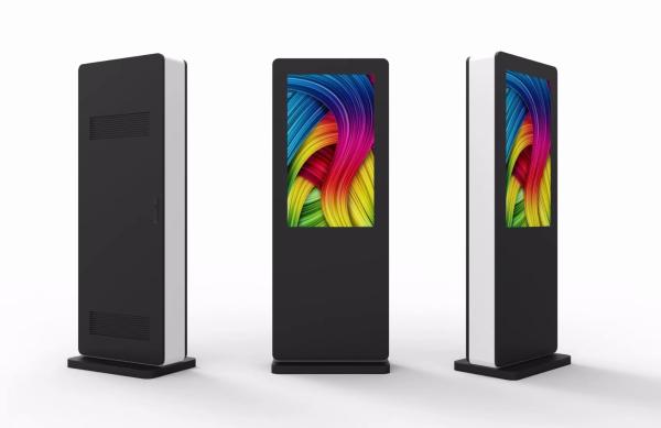 Quality 55 inch Outdoor LCD Signage Advertising Totem Media Player with android os for sale